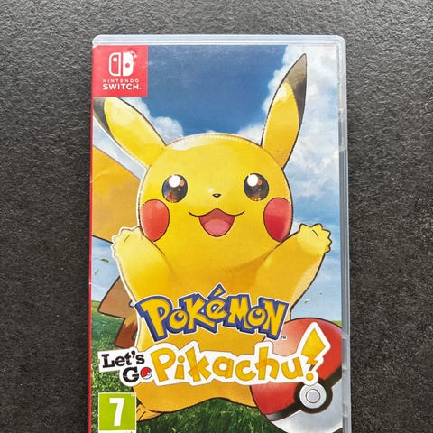 Let’s Go Pikachu! Pokemon Nintendo Switch Spil | DBA