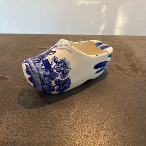 Delfts Blue, træsko | DBA