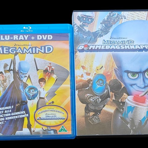 Megamind, Blu-ray, animation | DBA