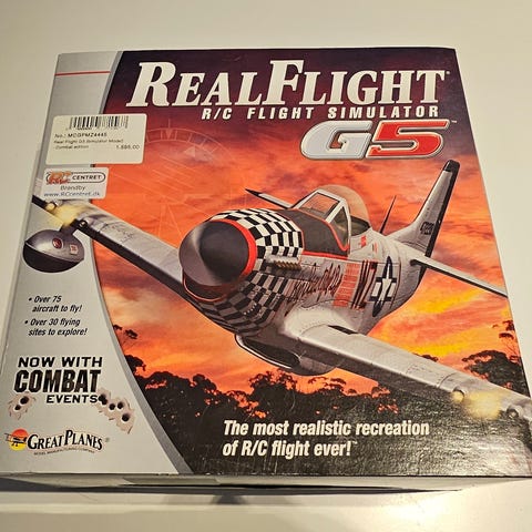 Flysimulator med Flight switch panel | DBA