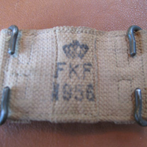 Dansk sværdtaske til M1 Garand m/1950 bajonet | DBA