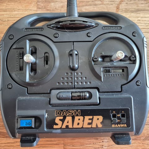 Carson TX Crystal 35 MHz 6-kanals fjernbetjening | DBA