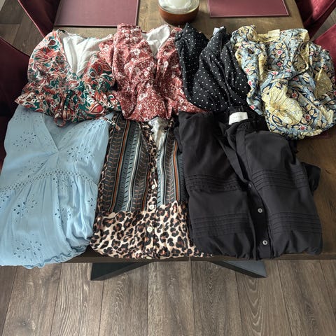 7 flotte kjoler, str. M | DBA