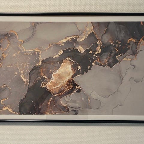 Billede med sort ramme | DBA