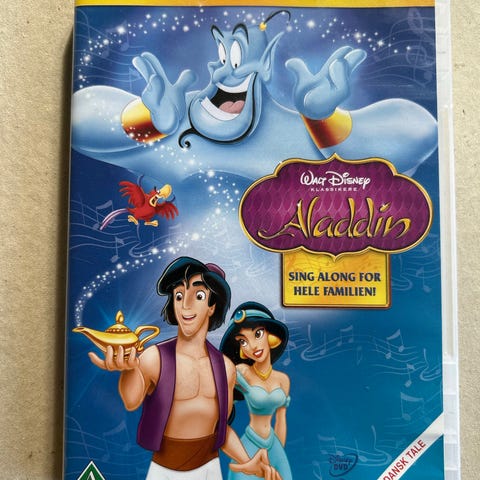 Walt Disney Aladdin DVD Sing Along | DBA