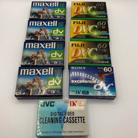 Maxell mini-dv bånd 5stk uåbnet | DBA