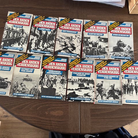 Anden Verdens Krig - bind 1-10 - Jan Piekalkiewicz | DBA