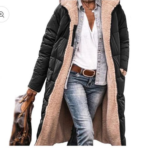 Frakke blå dame str. 52 | DBA