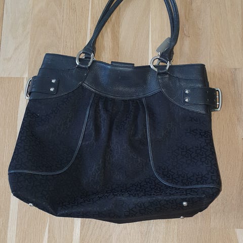 DKNY sort håndtaske | DBA