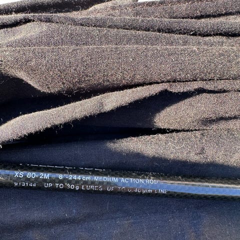 Super let Berkeley Lightning MVP 8.6 fod 2-12gr ultra light spinnestang | DBA