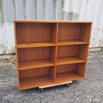 1960erne dansk design klassik retro teaktræ reol | DBA