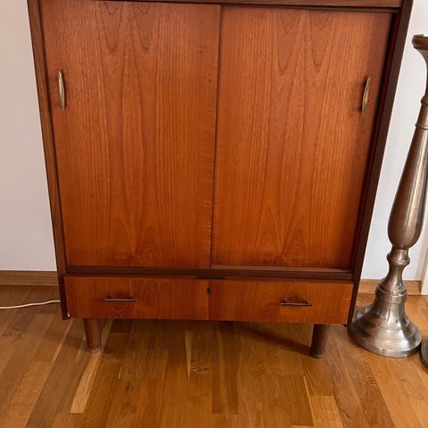 Lille retro kommode skab reol | DBA