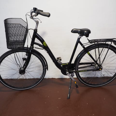 (ALT SKAL VÆK) (BILLIGT) Raleigh Tourist De Luxe, 3 Gears, Grøn Dame ...