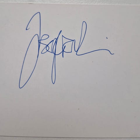 Thomas Helmig autograf | DBA