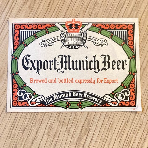 Danish Export Brewery – Munich Beer (Copenhagen) | DBA