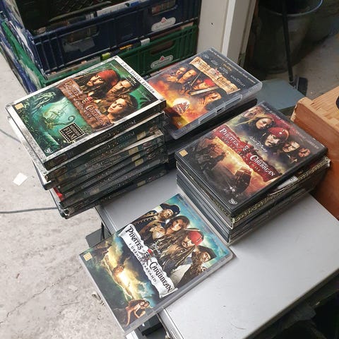 Pirates of the Caribbean DVD-sæt | DBA