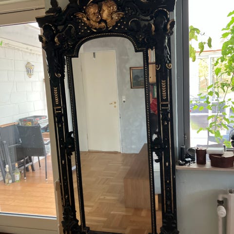 Gammelt facetslebet træ | DBA