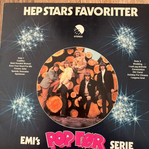 Hep stars lp 200kr stk | DBA