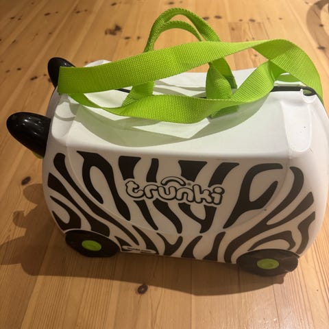 Trunki Giraf børnekuffert gul og brun | DBA