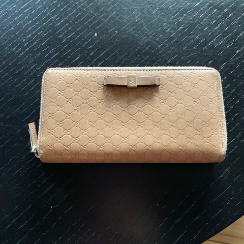 Gucci pung i brun læder til kvinde | DBA