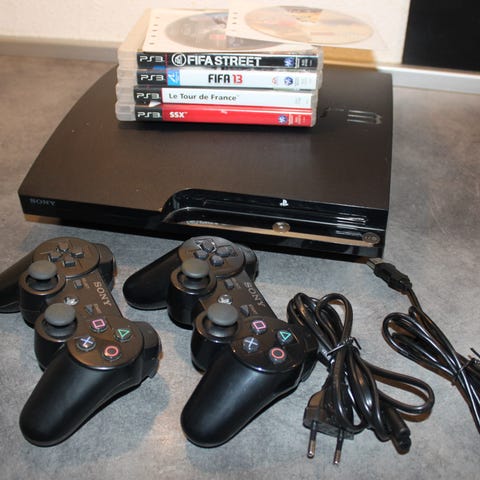 PS3 konsolpakke med spil | DBA