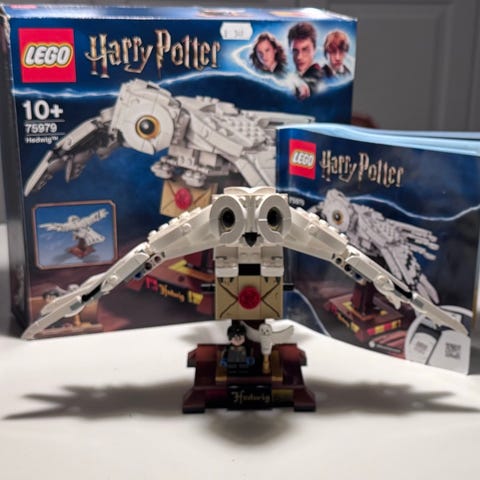 Harry Potter LEGO Uglen Hedwig legetøj | DBA
