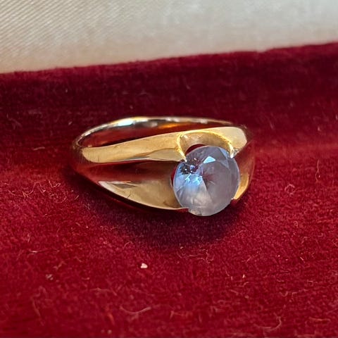 Signet Guldring 8kt | DBA