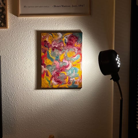 Abstrakt maleri i farver | DBA