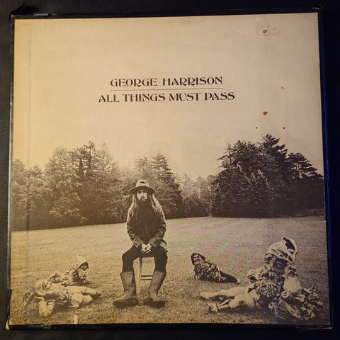 George Harrison All Things Must Pass 3xLP Box + plakat | DBA