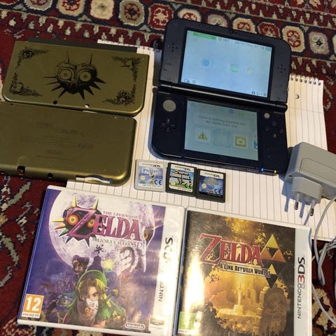 Nintendo - Nintendo 3DS XL – Rare Louvre Museum Limited Edition Audio ...