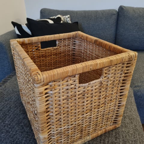 2 IKEA LEKMAN Box white 33x37x33 cm | DBA