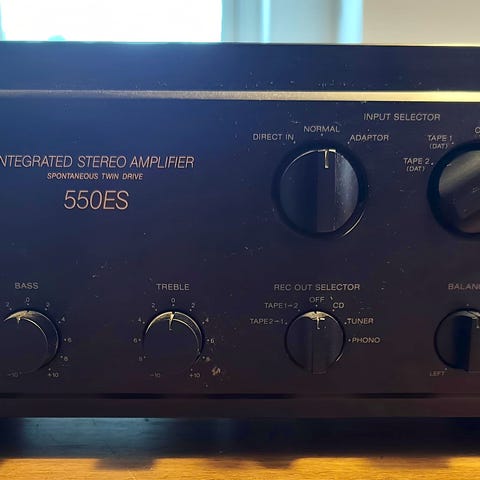 Sony TA-550ES forstærker | DBA