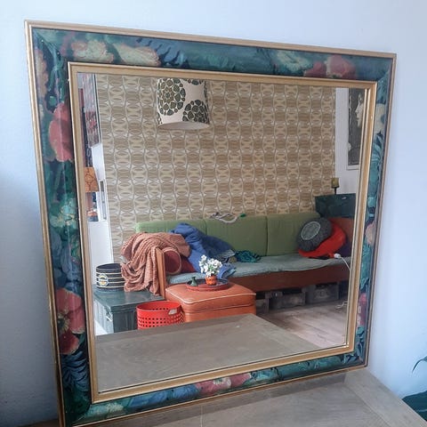 Lille retro spejl | DBA