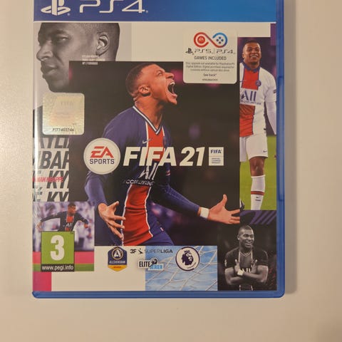⭐️: PS4: FIFA 21 - KØB 4 BETAL FOR 3 | DBA