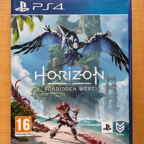 Playstation 5 spil Horizon Forbidden West og Riders Republic | DBA