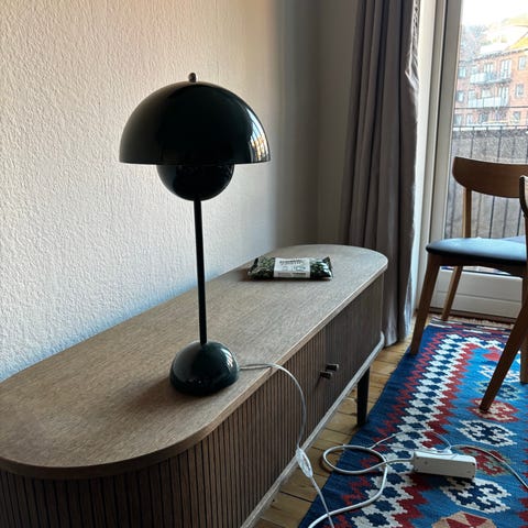 Verner Panton bordlampe | DBA