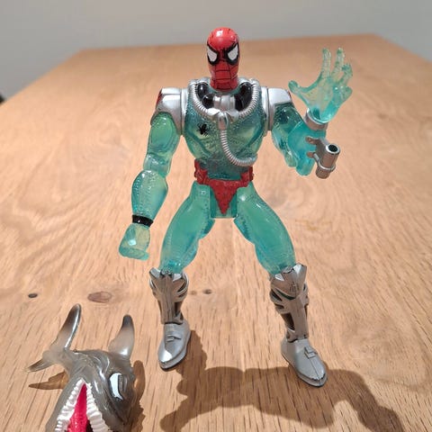 Web Trap Catcher Spider-Man - Spider-Man the Animated Series (1998 Toy ...