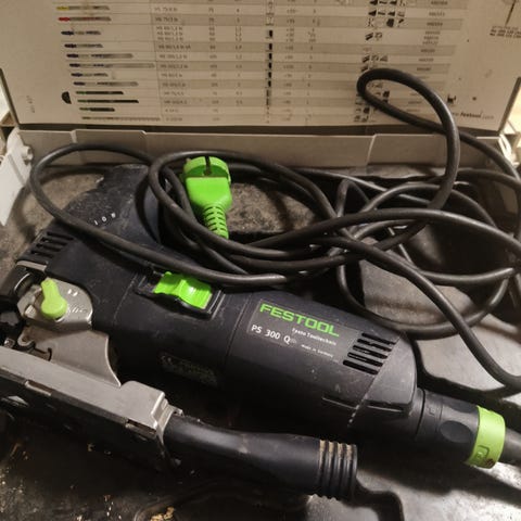 Festool RS 300 EQ med mange slibepapirer | DBA