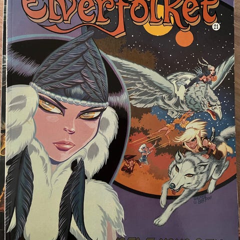 Elverfolket tegneserie samling | DBA