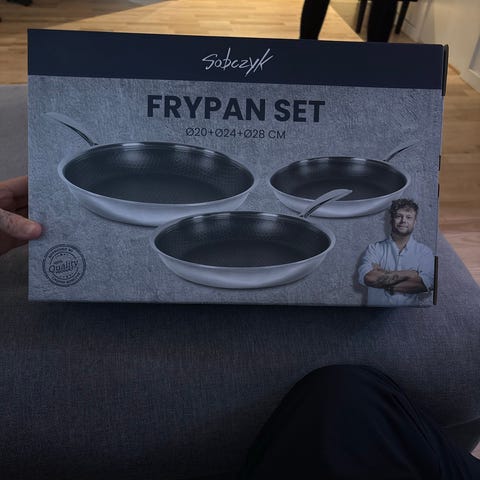 casper sobczyk non-stick stegepander | DBA