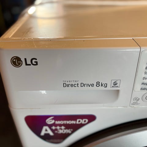 LG Frontbetjent vaskemaskine | DBA