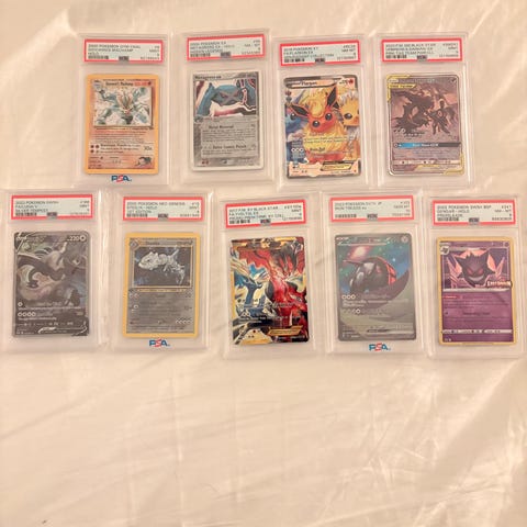 Pokemon PSA, RAW og Sealed | DBA