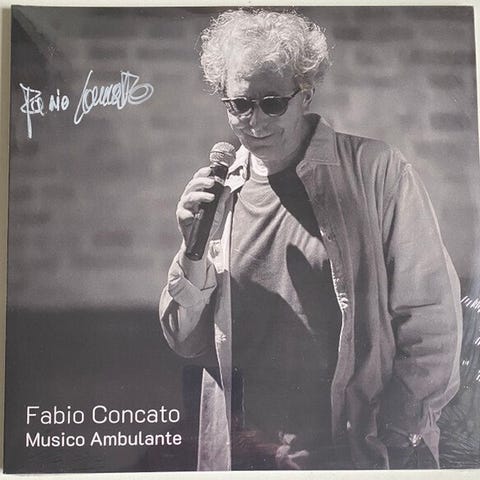 Fabio Concato - Tutto Qua - signed by the artist - LP-album ...