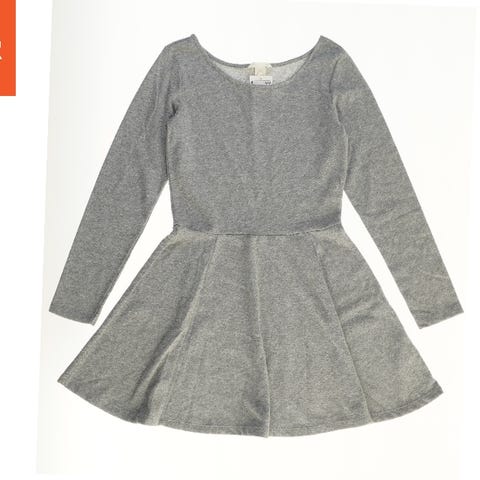 Sort kjole med hvid krave fra H&M (str. 134) | DBA