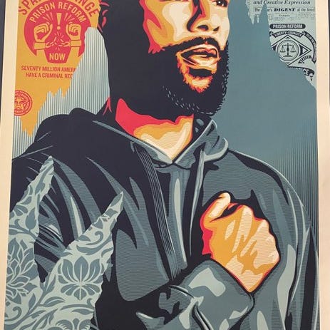 Shepard Fairey (OBEY) - OBEY Icon Collage - Signed Offset Lithograph ...