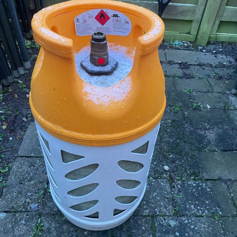 Letvægts gasflaske, 10 kg | DBA