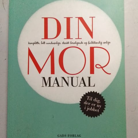 Tine Thølander Din Mor Manual bog | DBA