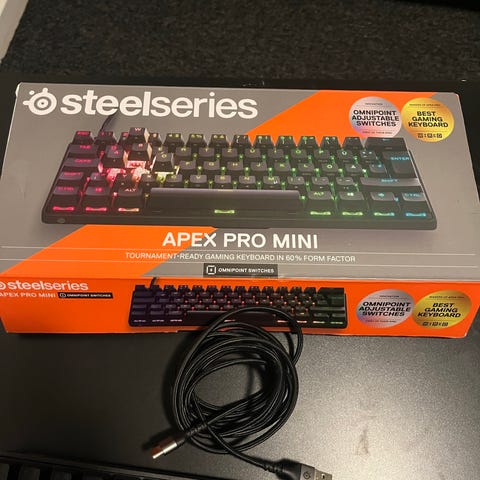 SteelSeries Apex 9 Mini mekanisk gaming tastatur RGB | DBA