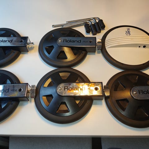 Roland PD-128 elektronisk trommepad | DBA