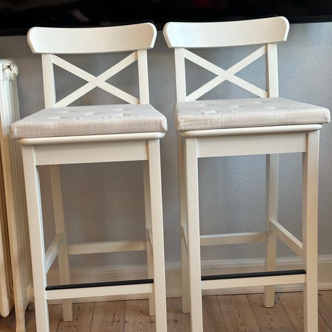 Rosentorp Barstole - Ingen synlige brugsspor. | DBA